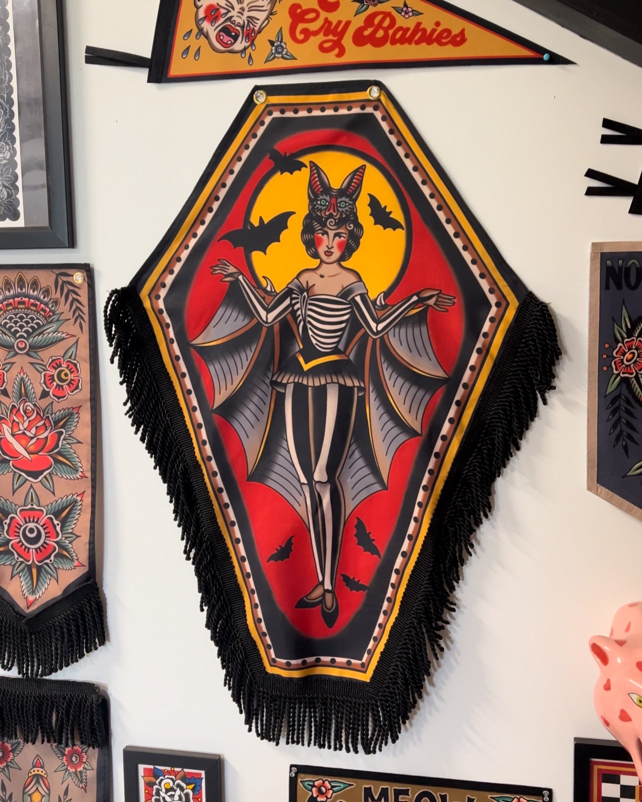 Bat Lady Banner – TAKE TO THE GRAVE
