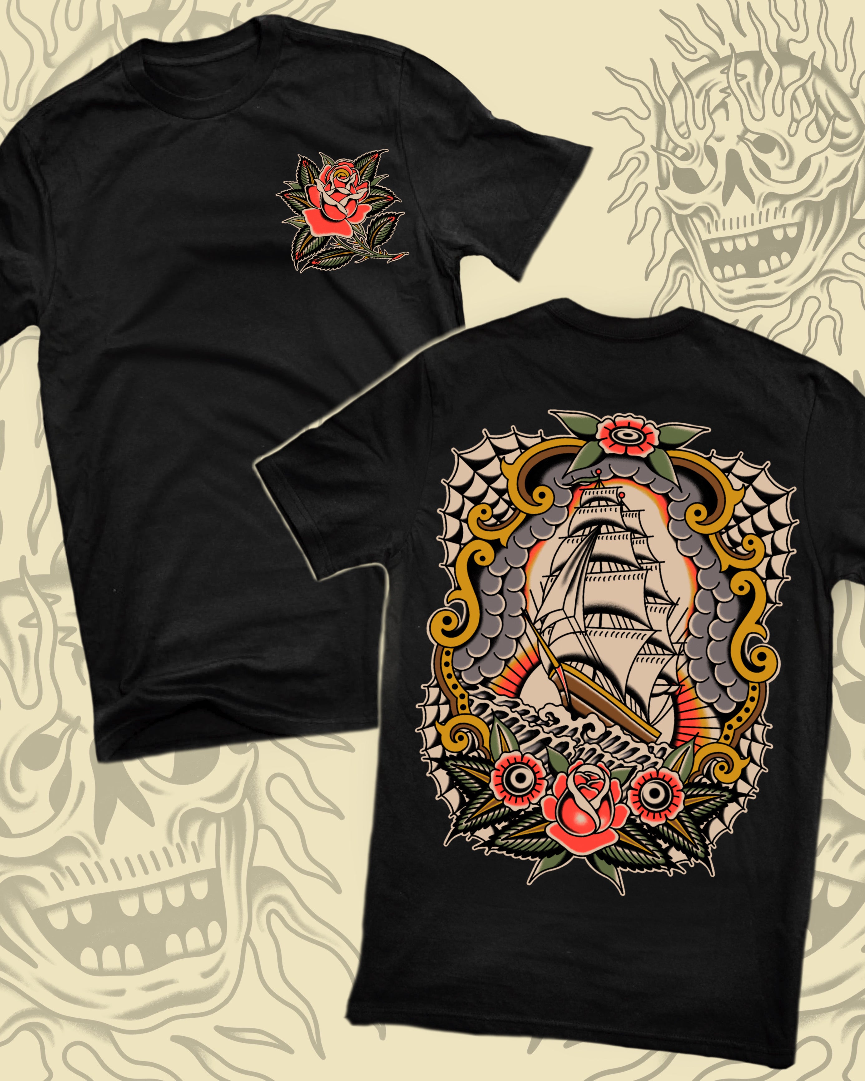 Vessel Tee – TAKE TO THE GRAVE