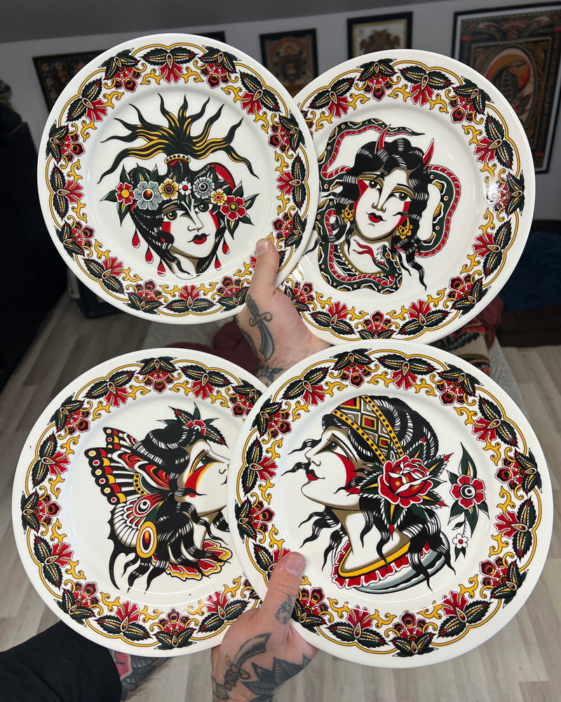 Old Love Plate Set – TAKE TO THE GRAVE