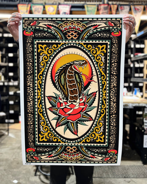 Double Crosser Print – TAKE TO THE GRAVE