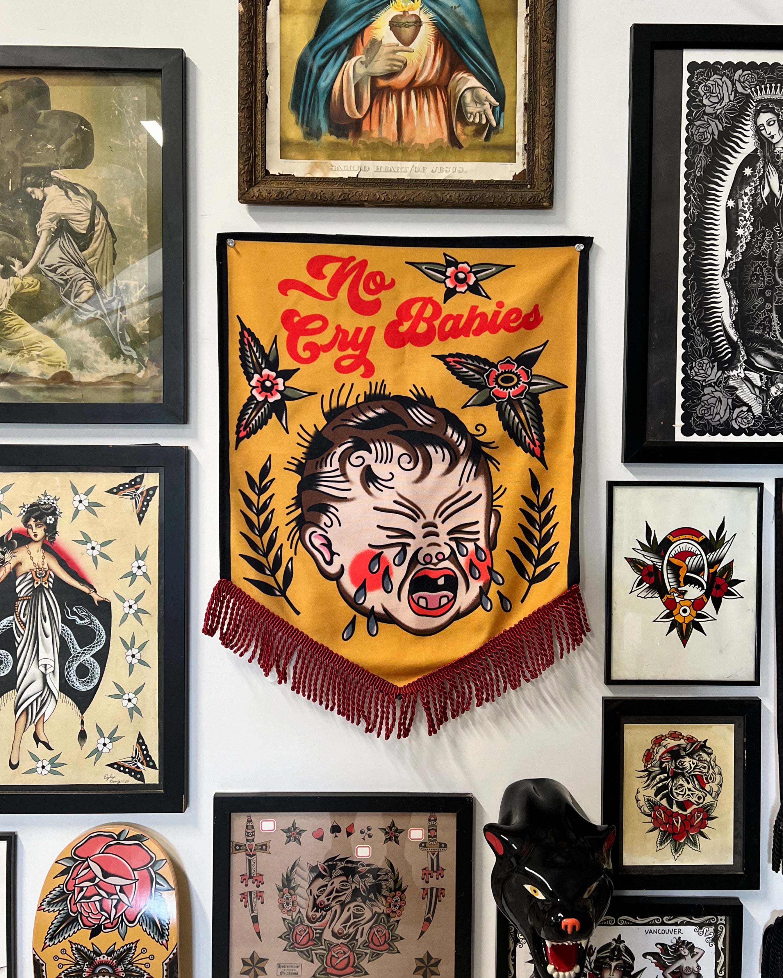 Cry Baby Banner – TAKE TO THE GRAVE