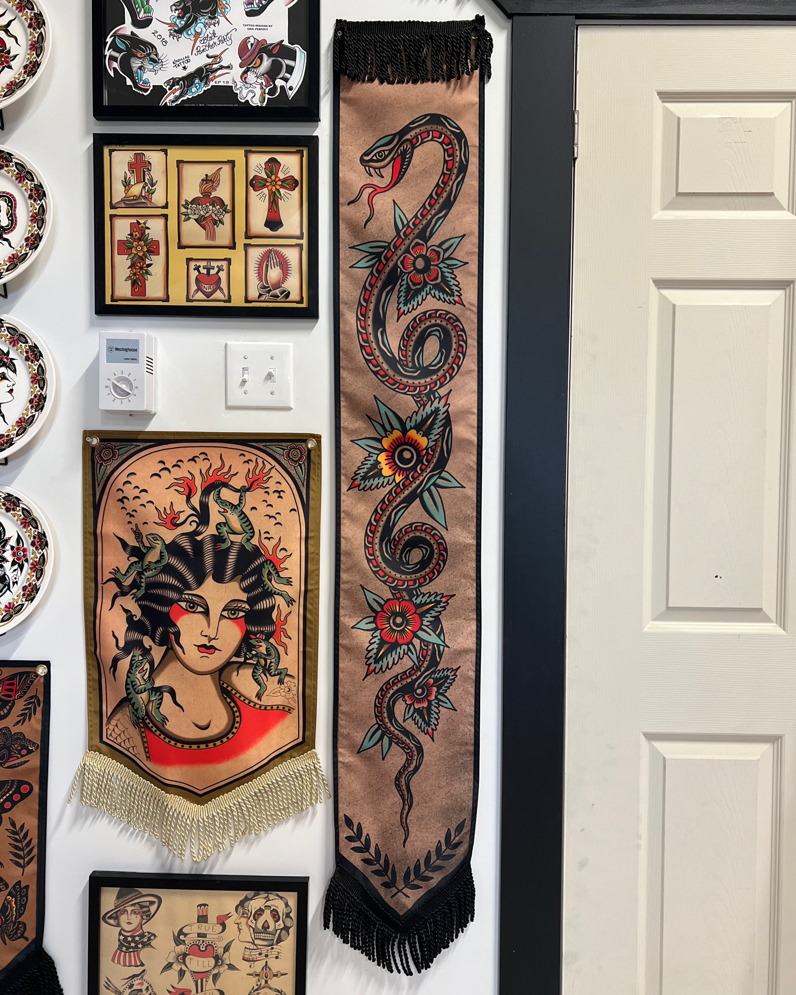 Snake Banner – TAKE TO THE GRAVE