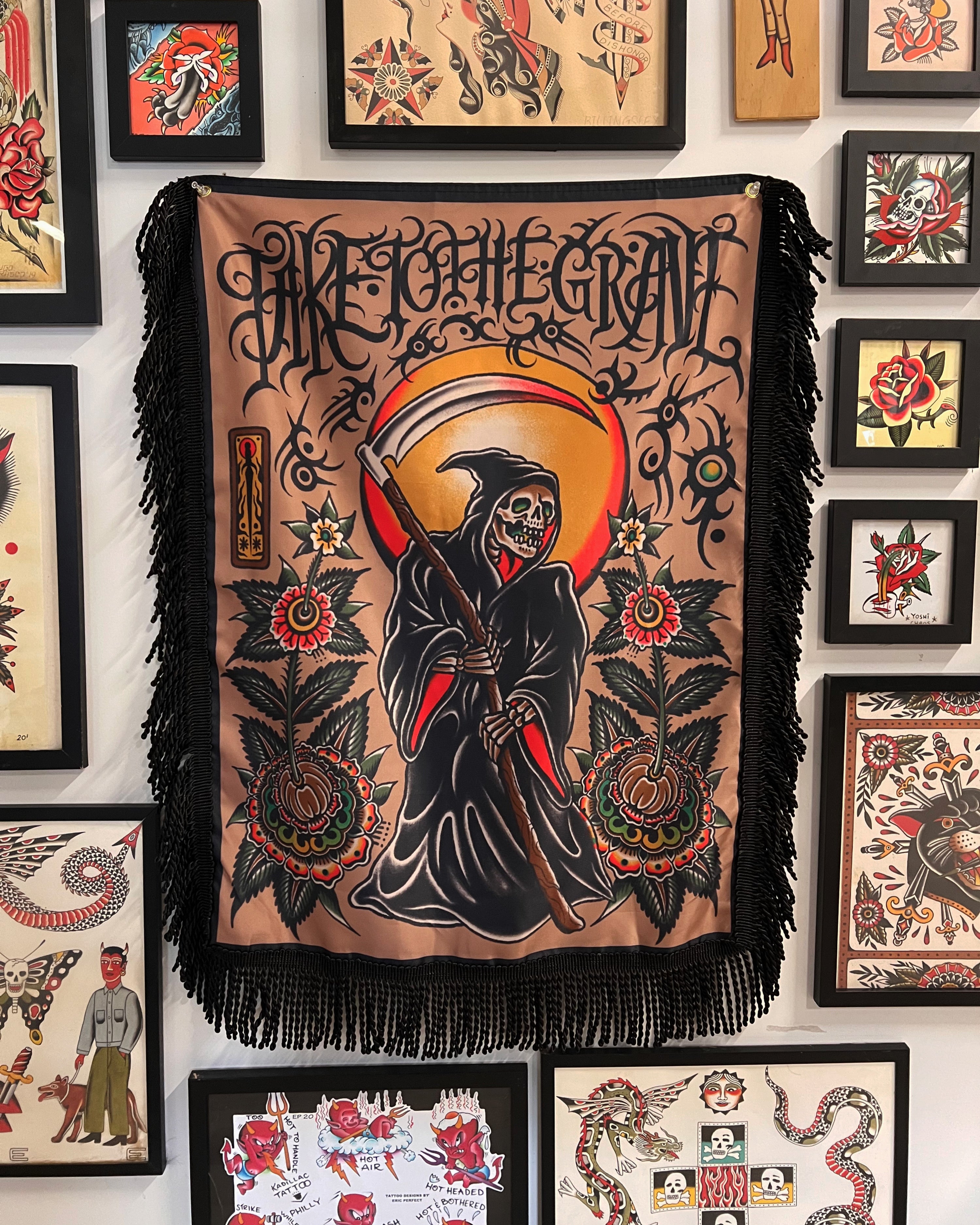 Reaper Banner V2 – TAKE TO THE GRAVE