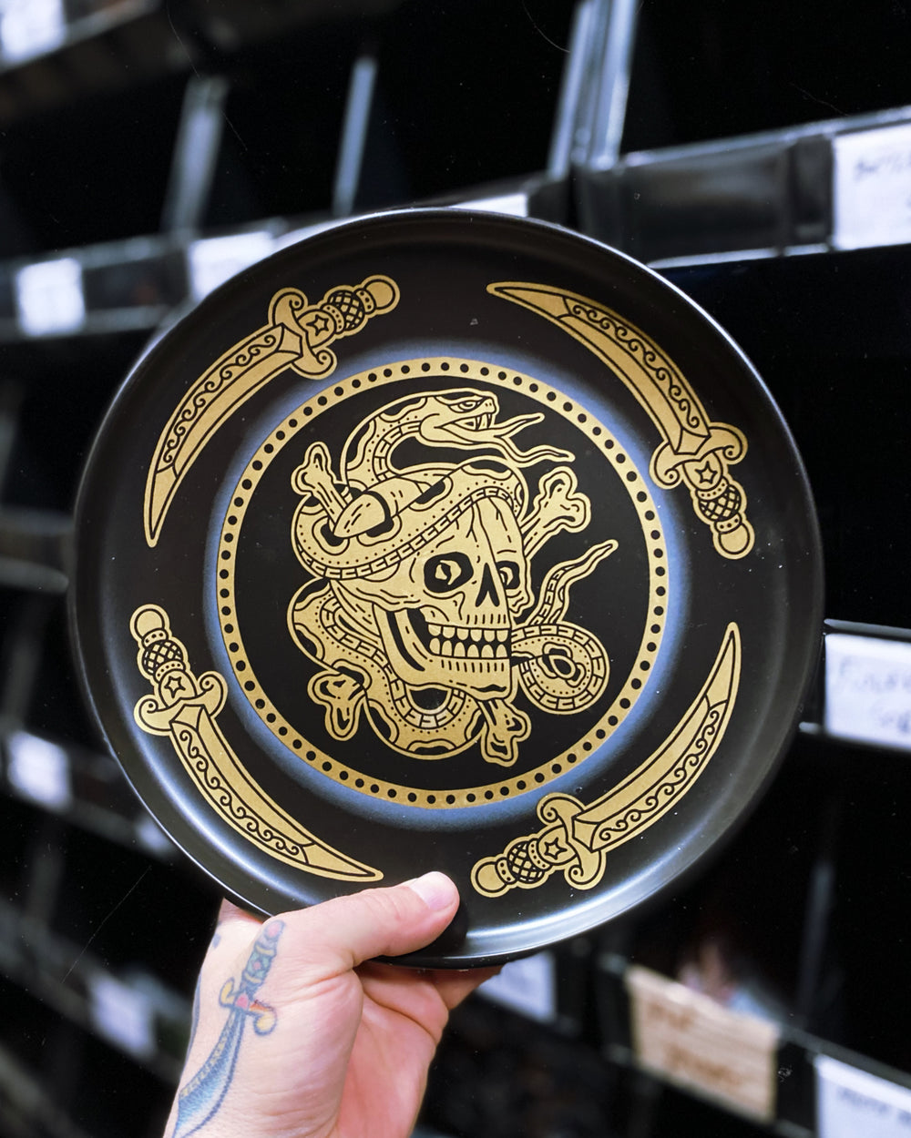 Classic Black Plate Set – TAKE TO THE GRAVE